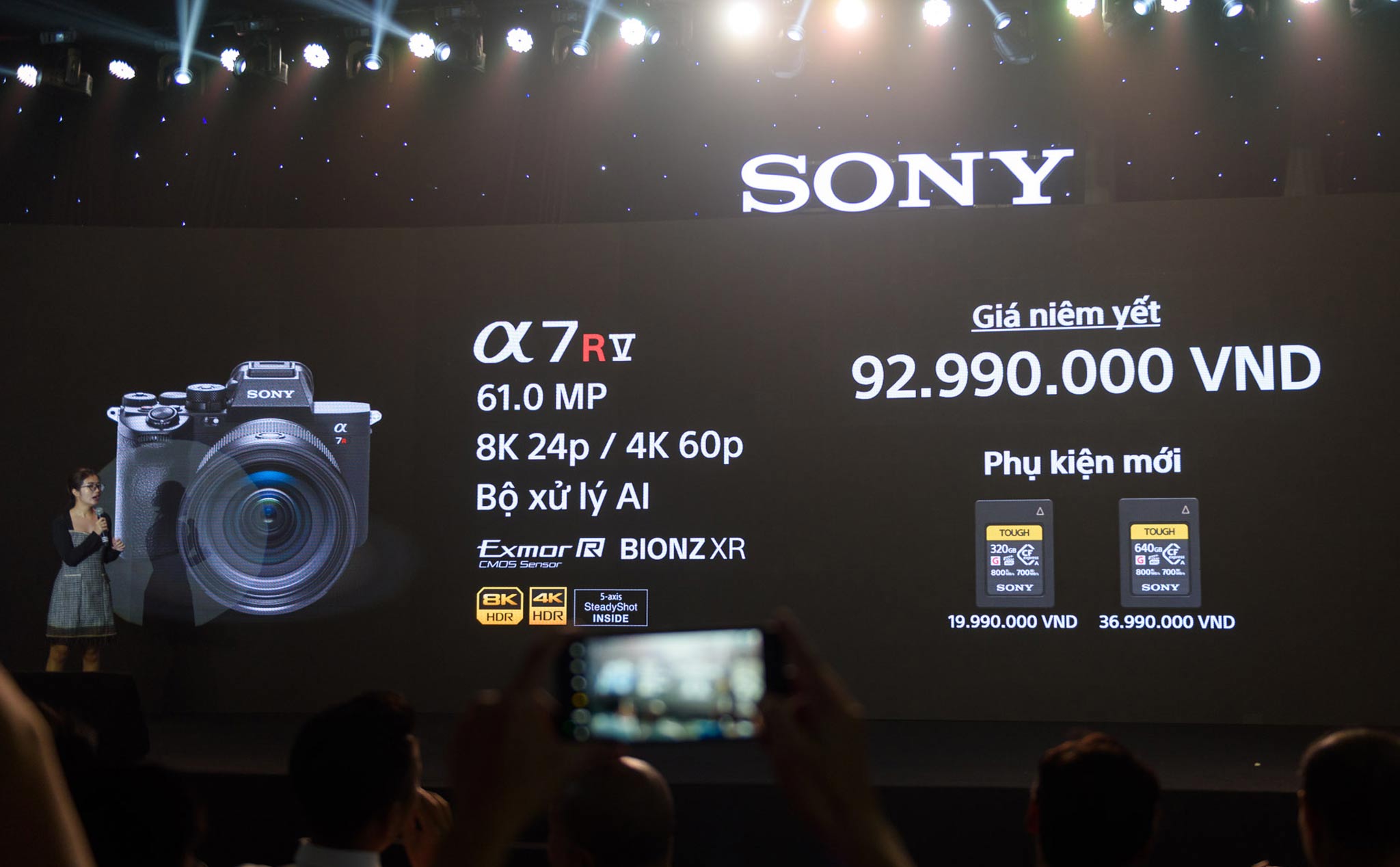Sony A7R V ra mắt tại Việt Nam, giá 92.990.000VNĐ, có nhiều phần quà ...