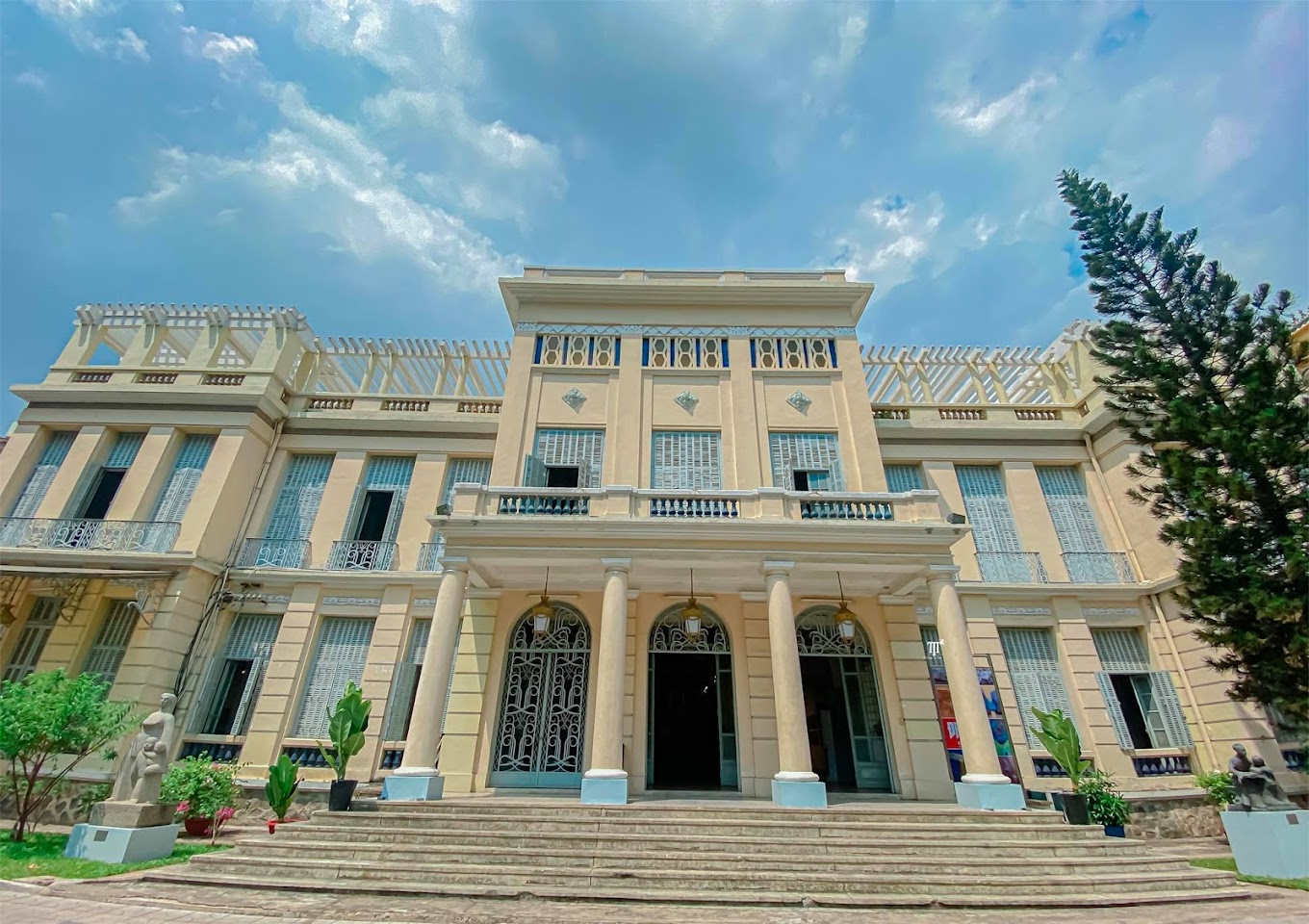 Iconic architectural landmarks of Saigon from the French colonial era