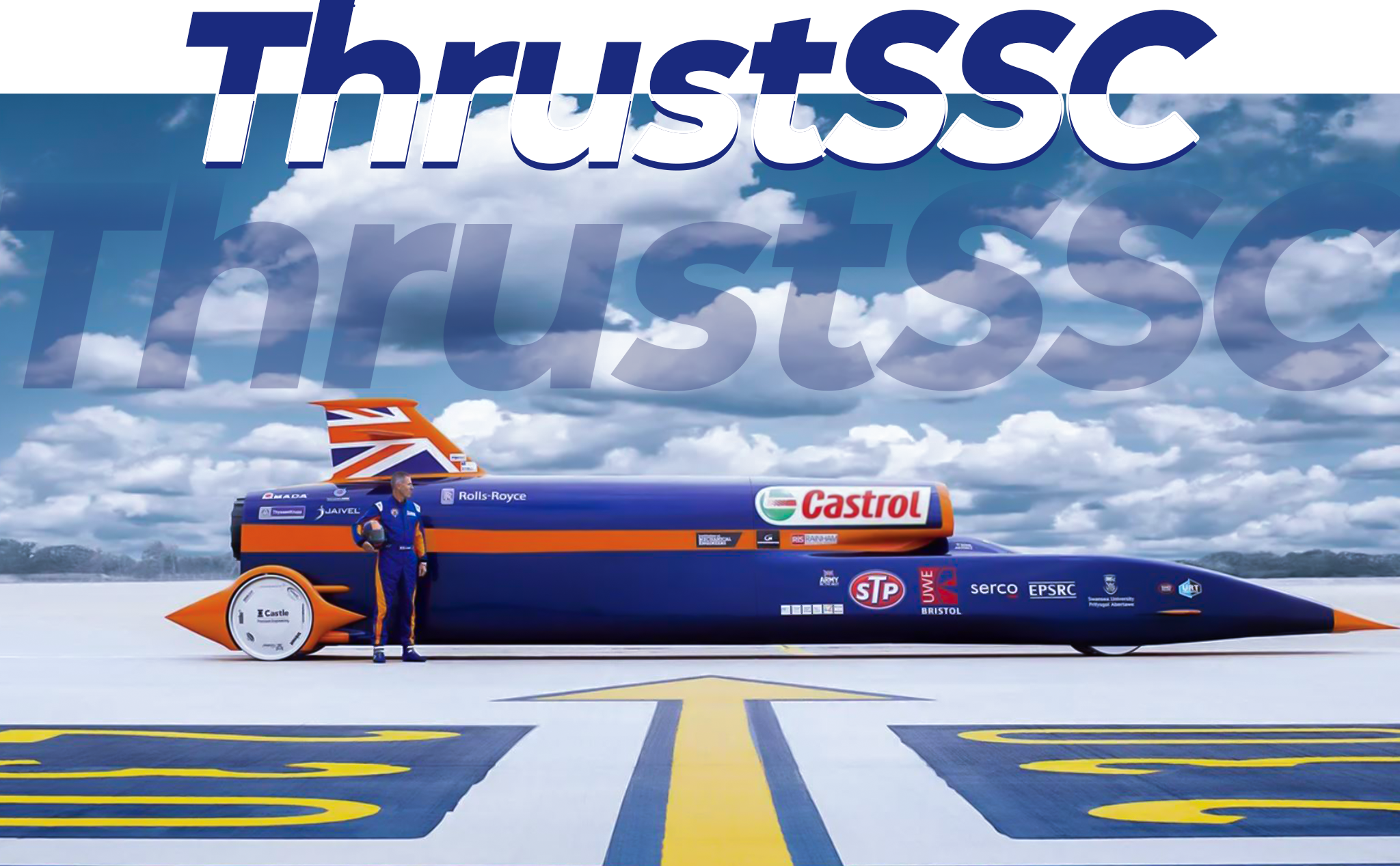 ThrustSSC - biểu tượng của tốc độ phi thường