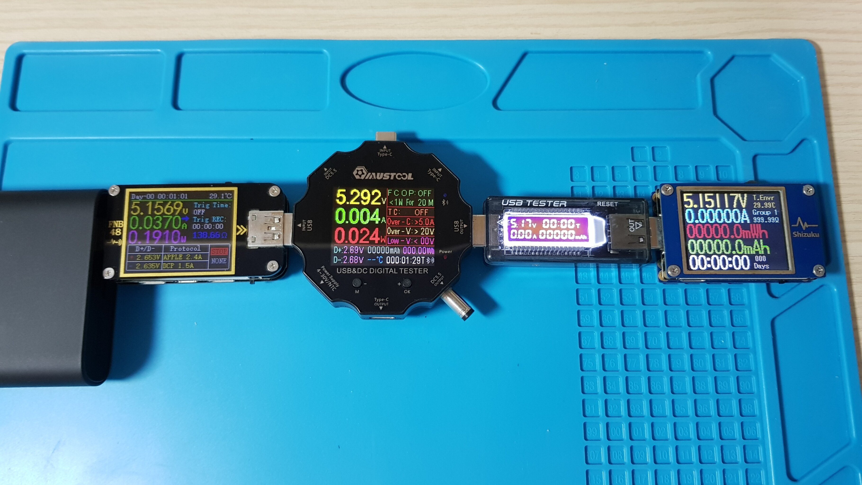 Đánh giá một số loại USB Multimeter và USB Tester: Shizuku (KT002/AVHzY ...