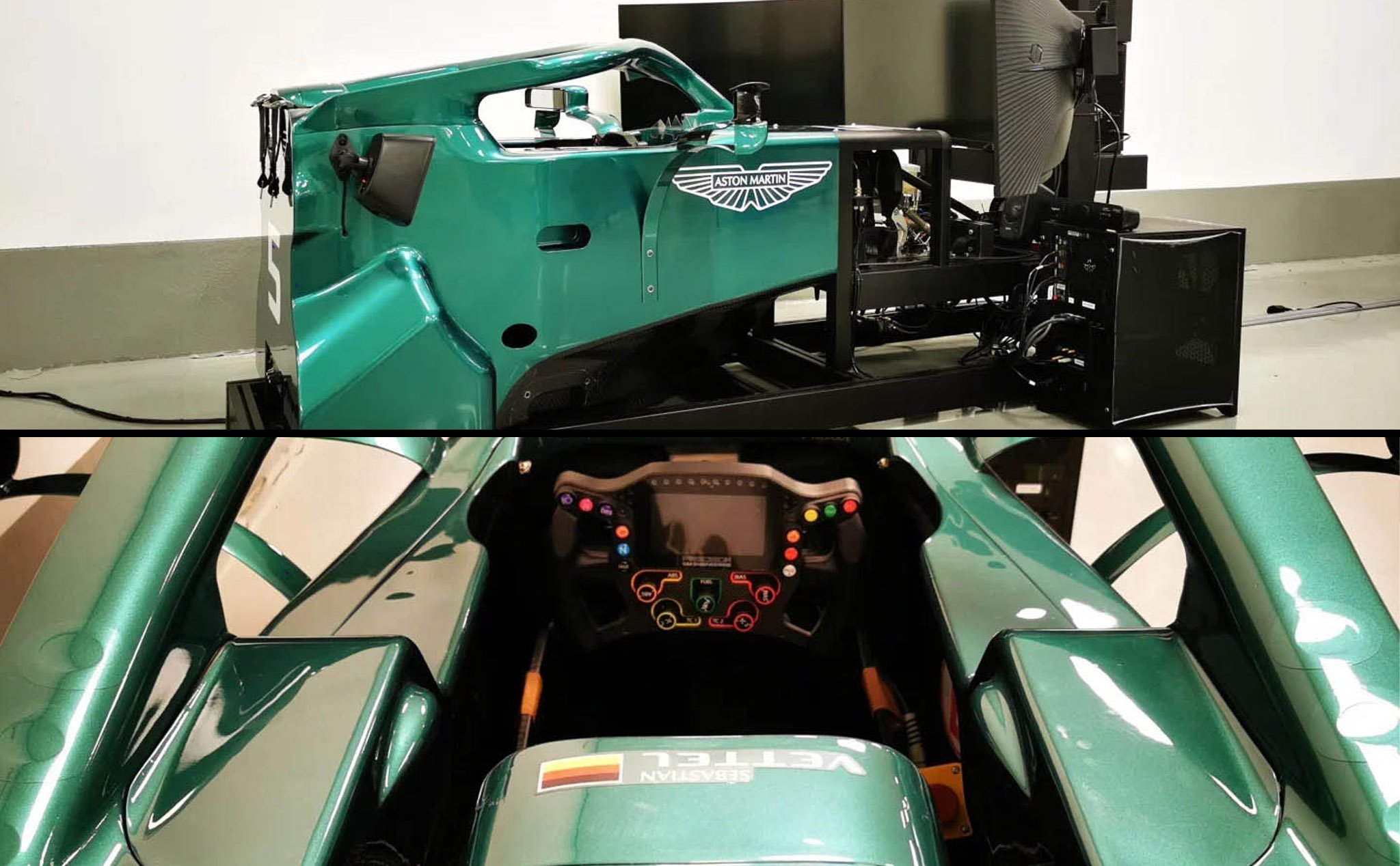 'Làm việc ở nhà' phiên bản đỉnh cao: Sở hữu dàn sim rig từ xe F1 để đua ...