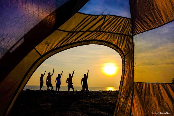 Experience camping overnight on the mouth of a volcano on the charming ...