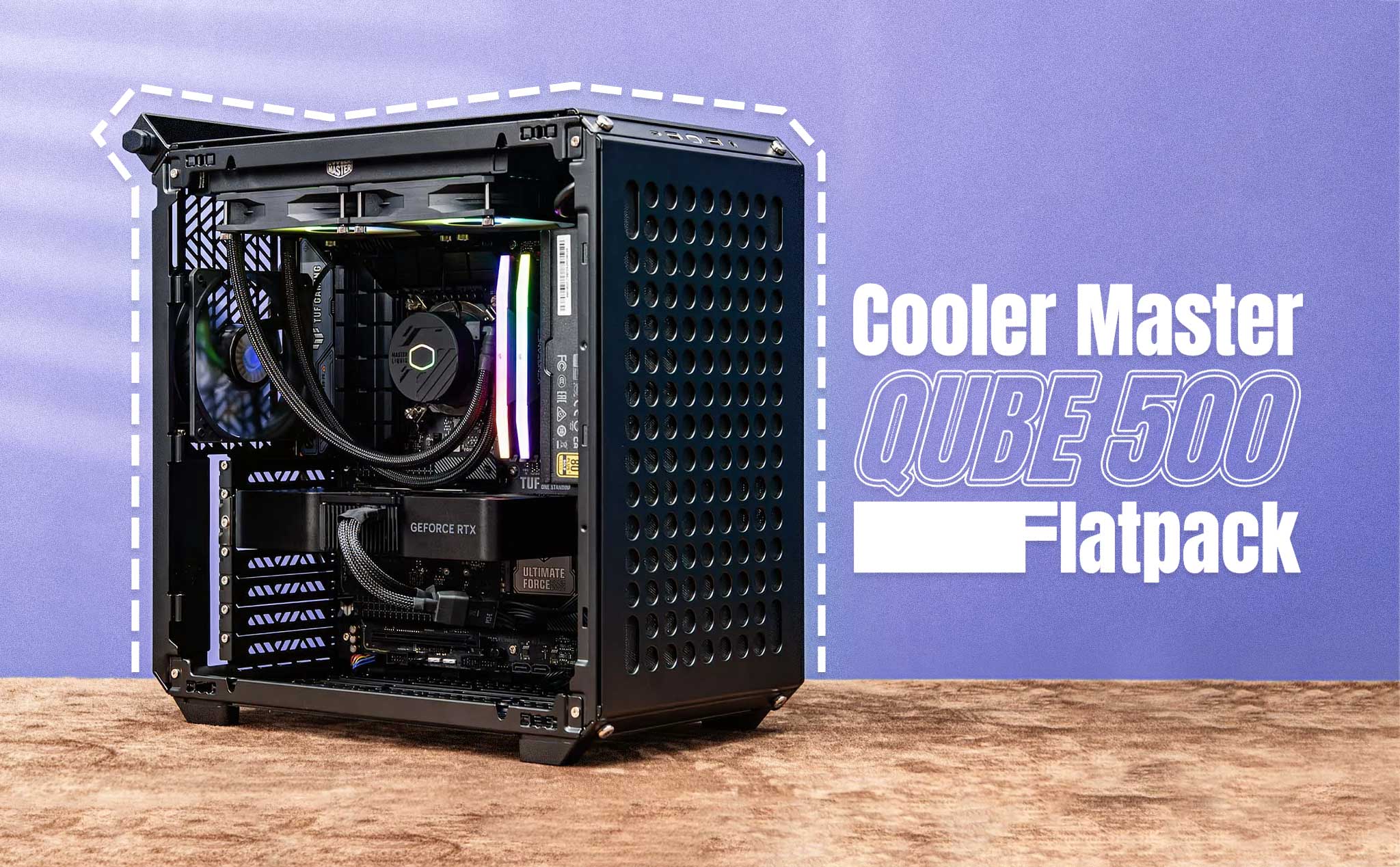 Trải nghiệm độc đáo khi lắp ráp máy tính với Cooler Master QUBE 500 ...