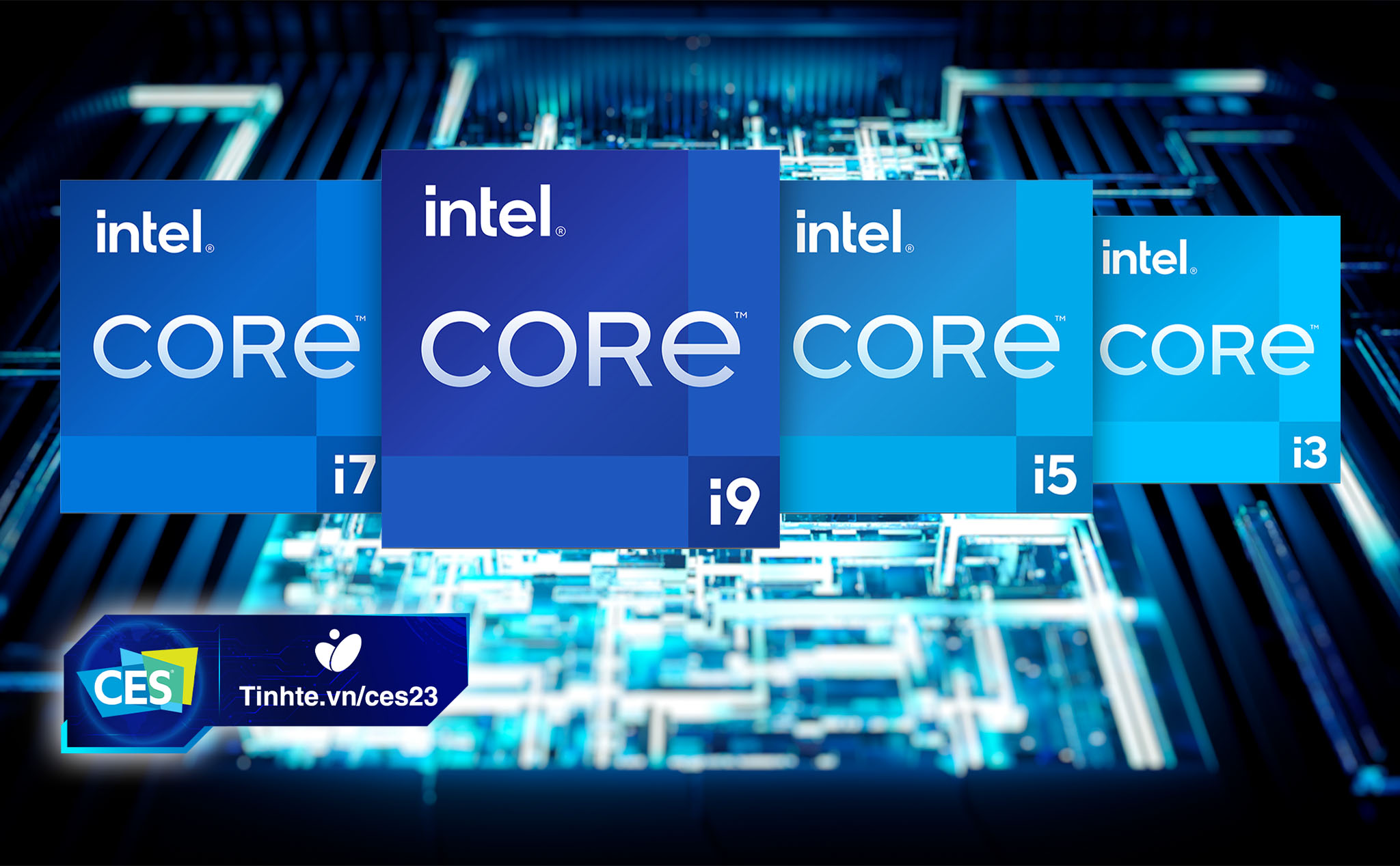 #CES23: Intel mở rộng danh mục vi xử lý Raptor Lake-S cho máy tính để bàn