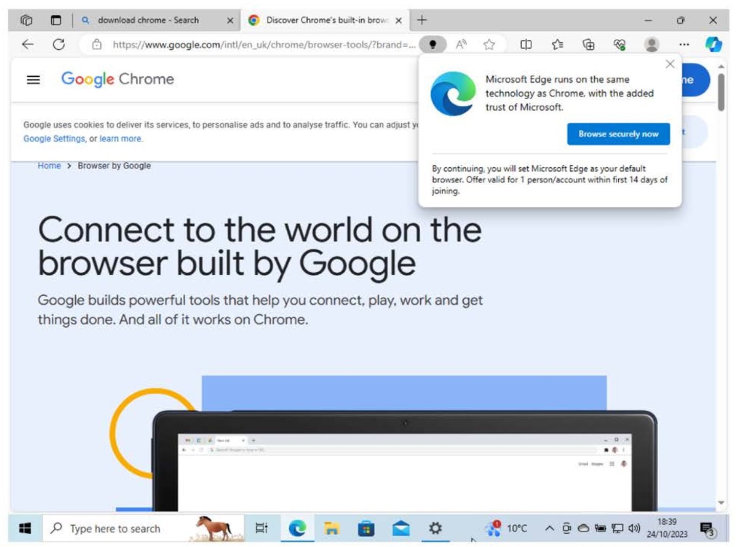 Mozilla: Microsoft sử dụng chiến thuật quảng cáo Edge bằng những ý ...