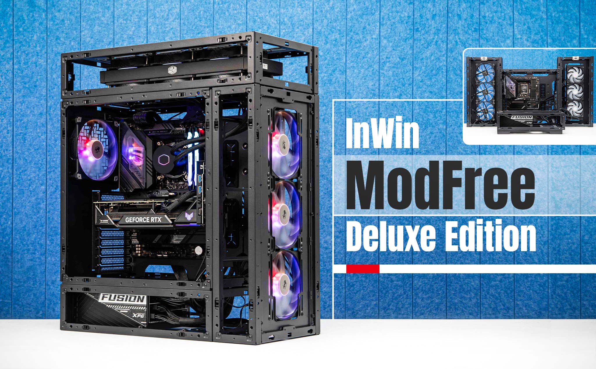 Trải nghiệm Phiên bản Deluxe của InWin ModFree - Thùng máy hiện đại, mở ...