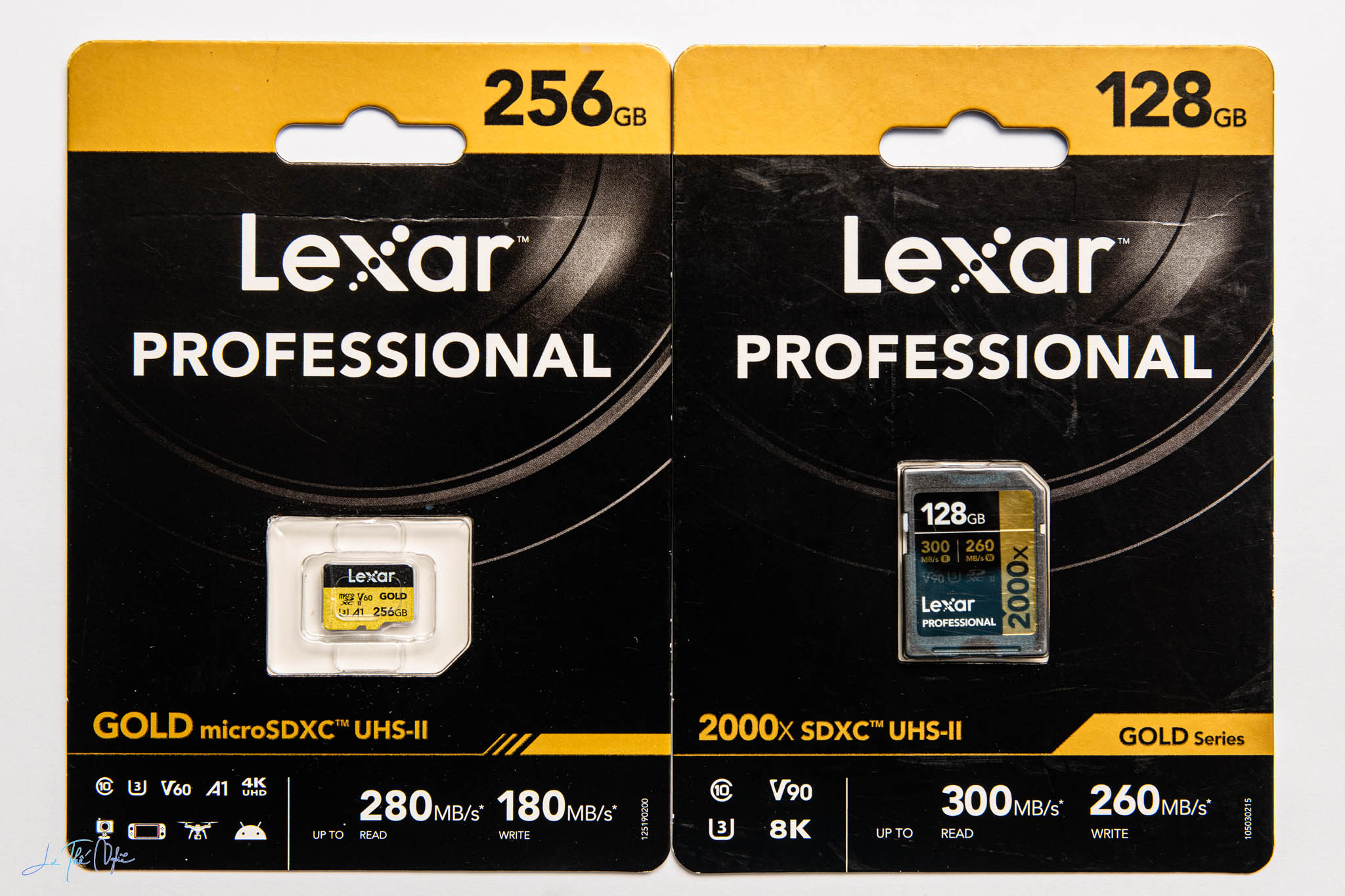 Trải nghiệm với thẻ nhớ Lexar Professional GOLD Series SDXC và microSDXC