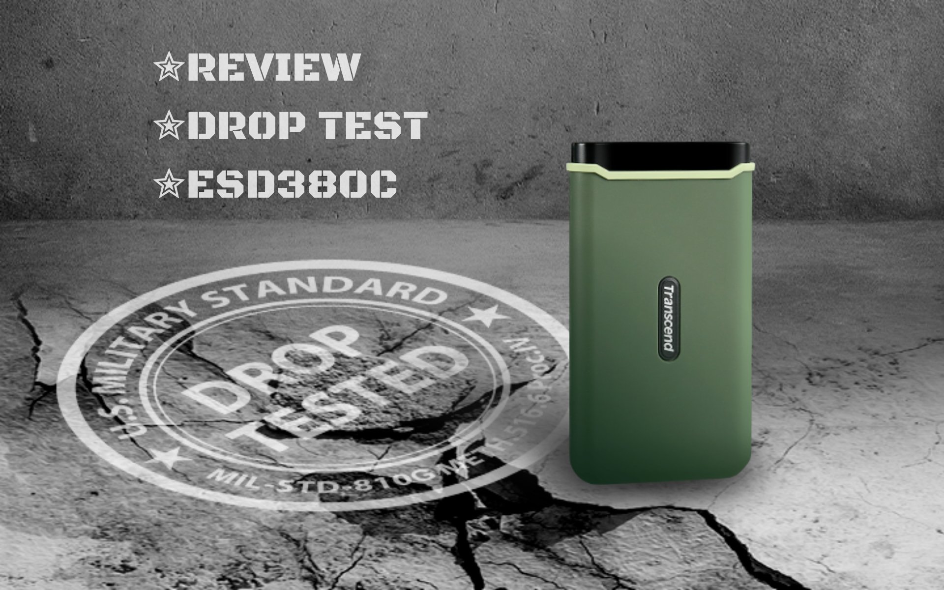 Review Chiếc ổ cứng Transcend ESD380C và Cuộc thử nghiệm Drop Test với ...