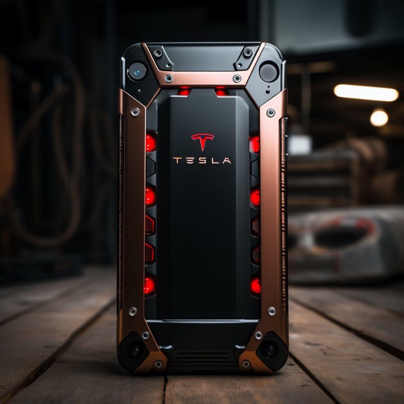Nếu Tesla sản xuất điện thoại thông minh, hình dạng của nó sẽ như thế nào?