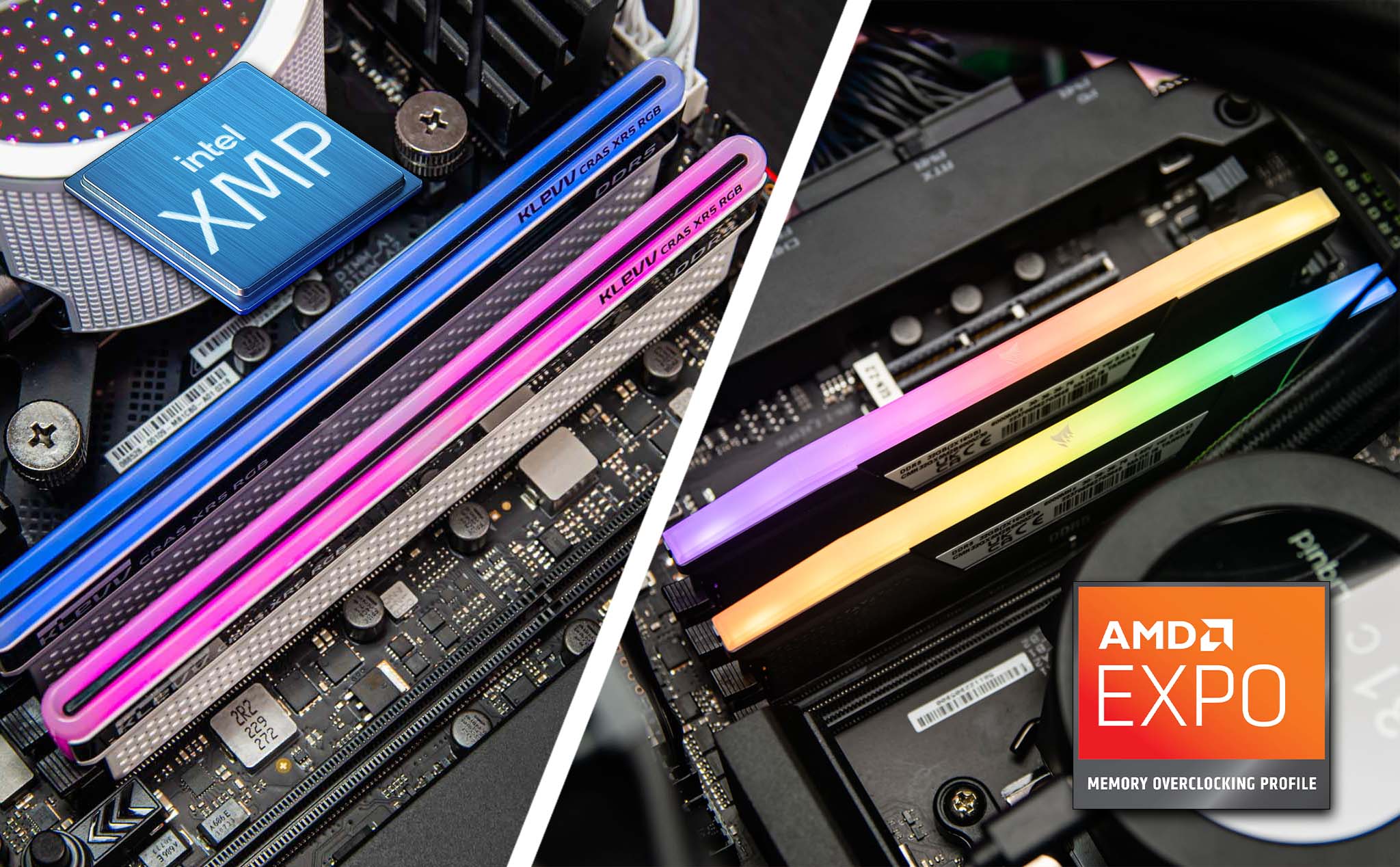 Đàm phán về kỹ thuật ép xung bộ nhớ trong, chứng nhận Intel XMP và AMD ...