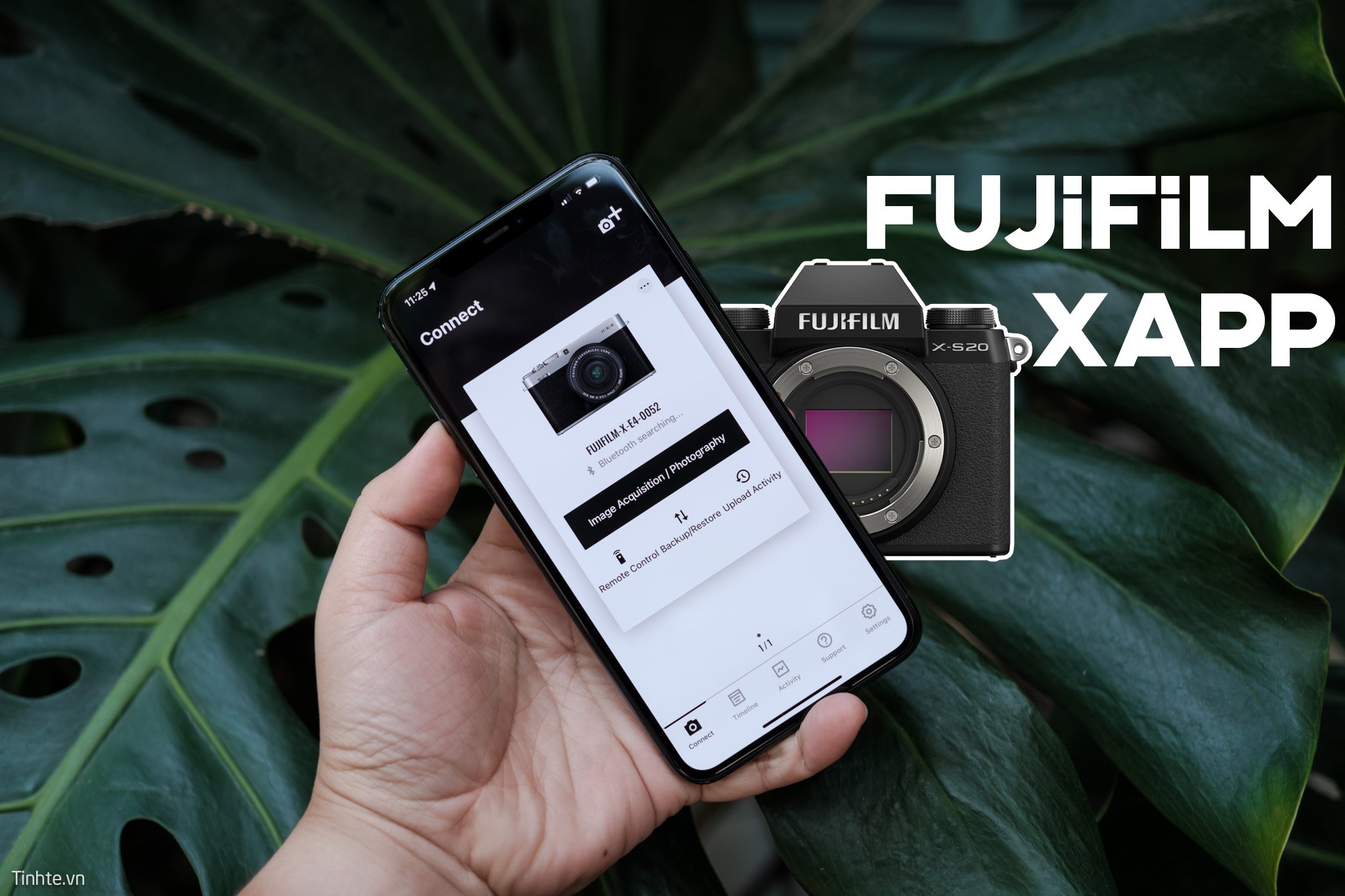 Fujifilm Xapp: Siêu phẩm, kết nối đến 5 thiết bị đồng thời, lưu trữ dữ liệu mượt mà