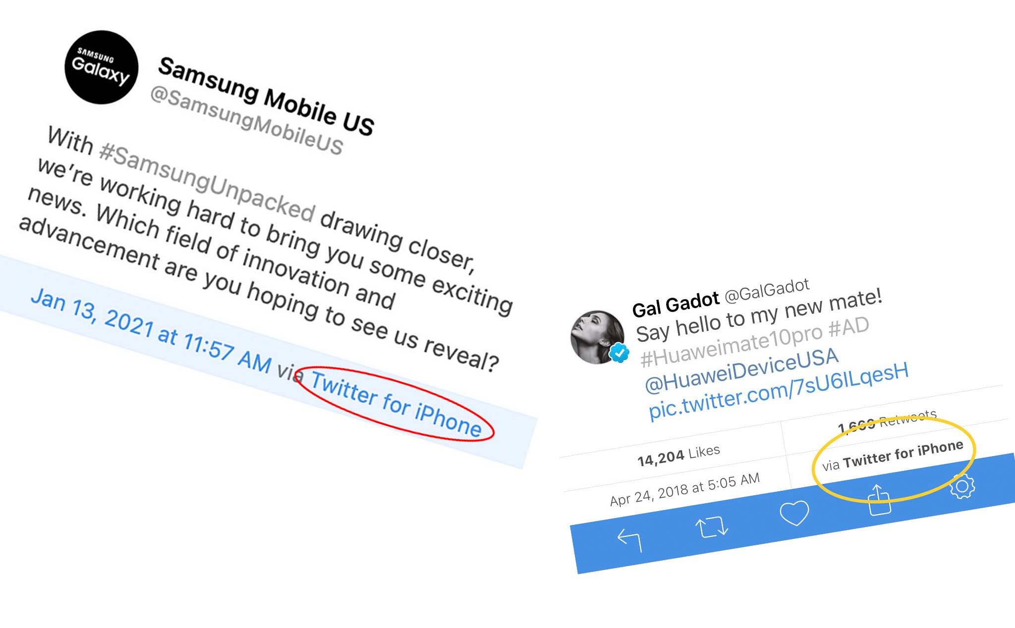 Twitter dự kiến loại bỏ phần 'Twitter for iPhone/Android' dưới bài viết | Tác giả: Mikeknowsme