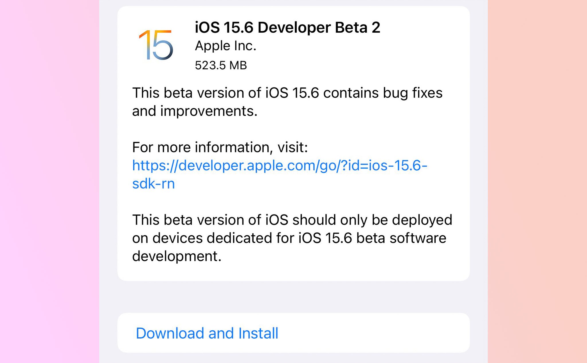 iOS 15.6 Developer Beta 2: Bản Cập Nhật Đầy Hứa Hẹn Từ Apple | Tác Giả: Mikeknowsme