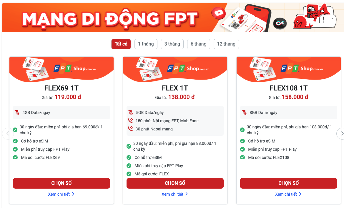 Trải nghiệm cảm giác mới với SIM 4G của FPT