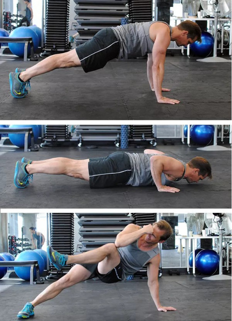 Break-Dancer Push Up