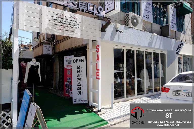 Top 4 Unique and Stunning Korean Clothing Store Front Designs - Mytour