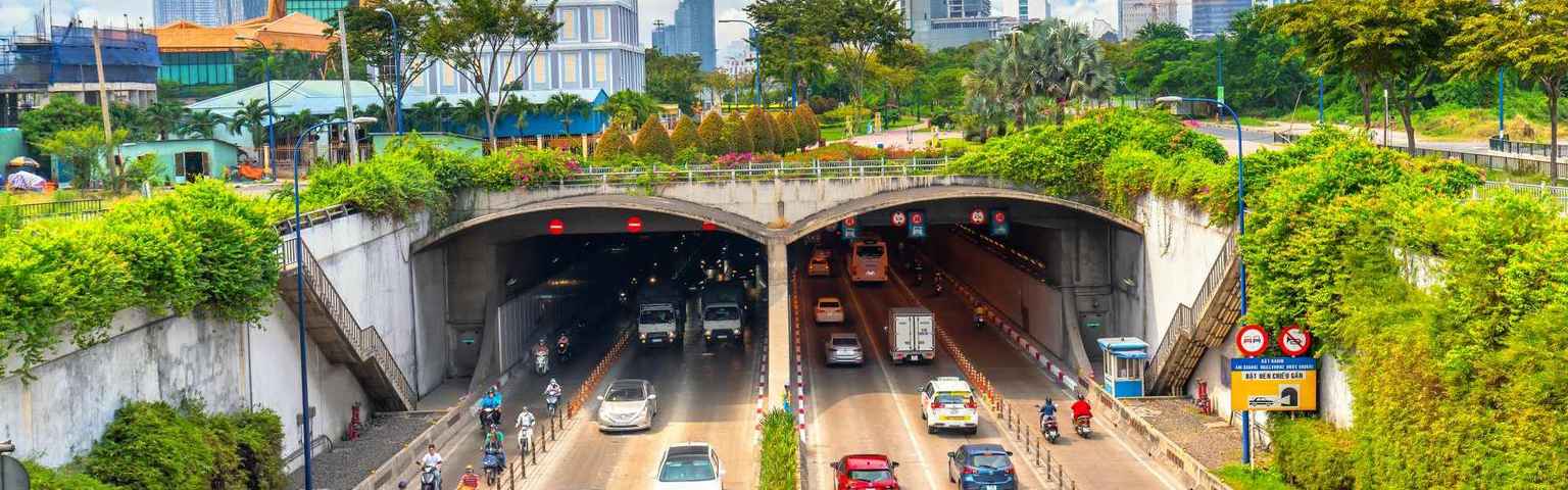 Roof of Thủ Thiêm Tunnel - A Must-Visit Destination for Saigonese