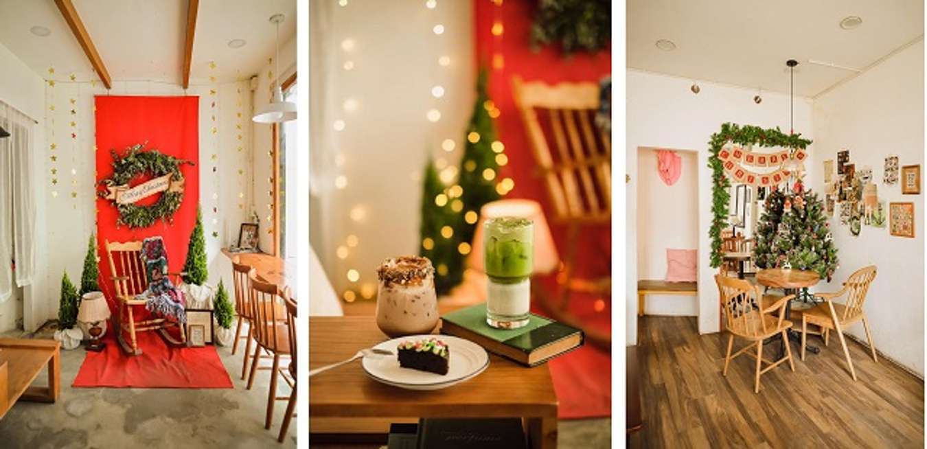 Curated Collection: 10 Beautifully Decorated Christmas Cafes Across the ...