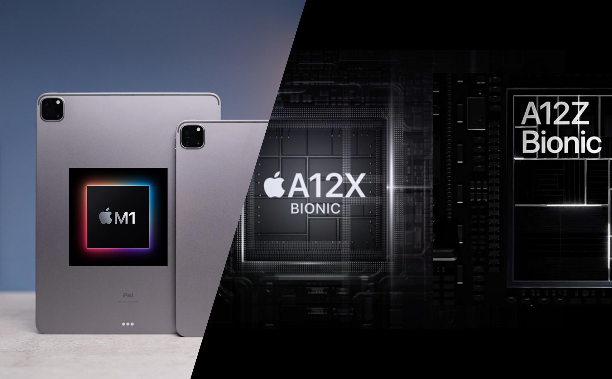 Hiệu năng iPad Pro M1 so với iPad Pro 2018 (A12X) và iPad Pro 2020 (A12Z)