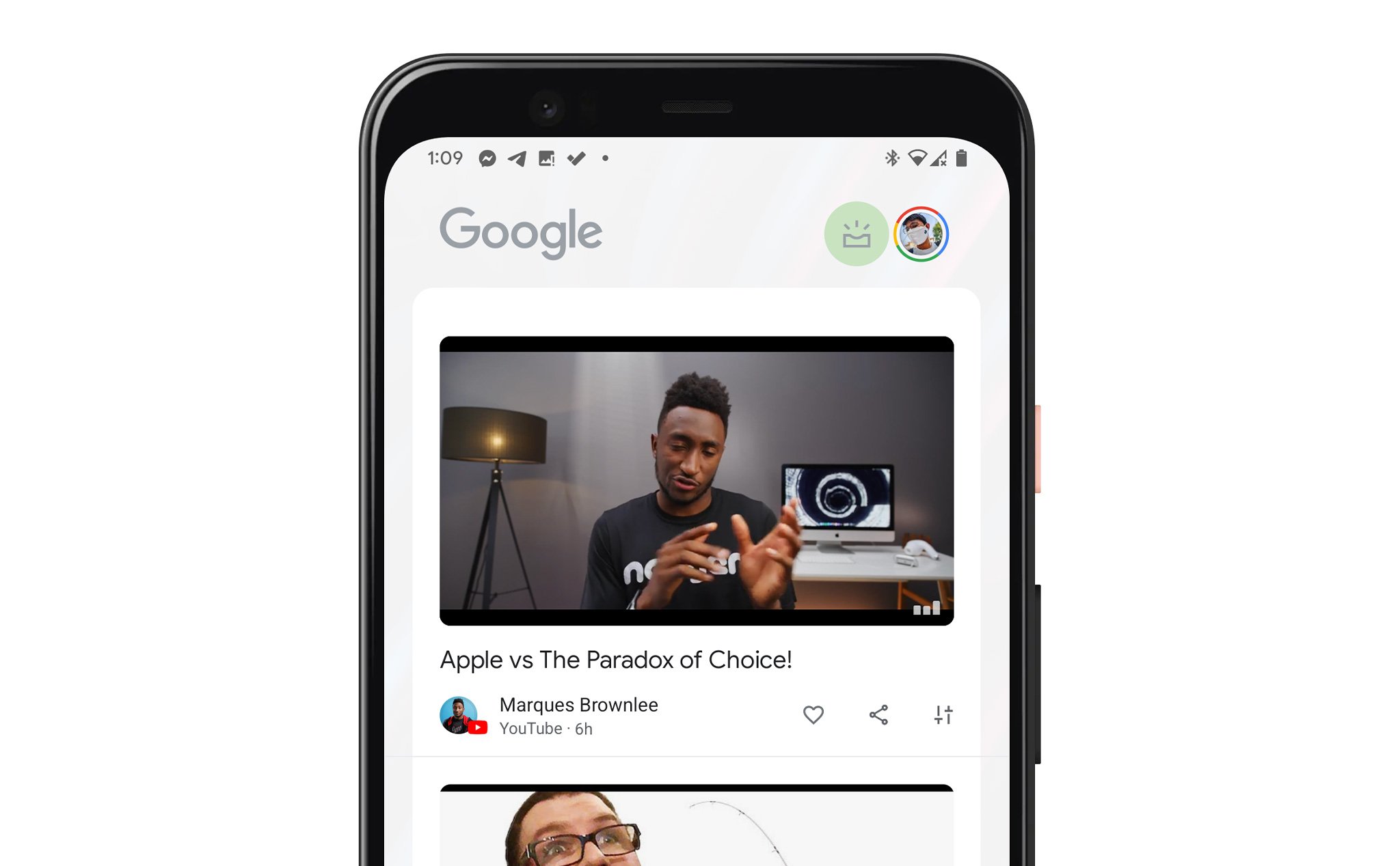 Giao diện của Google Discover trên Android 12 đã được tái thiết kế, sẽ ...