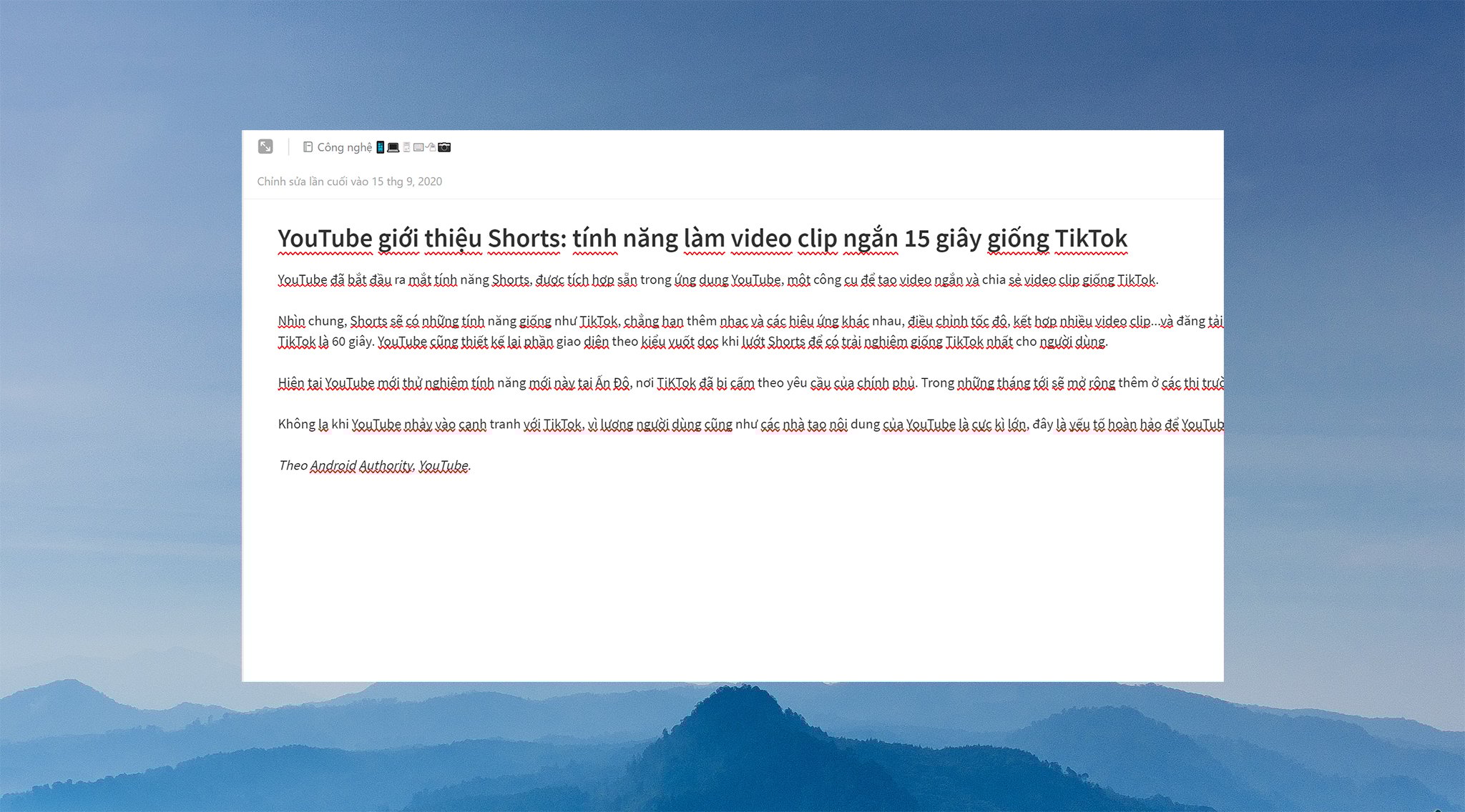 Bí quyết để vô hiệu hóa kiểm tra chính tả trong trình duyệt khi viết ...