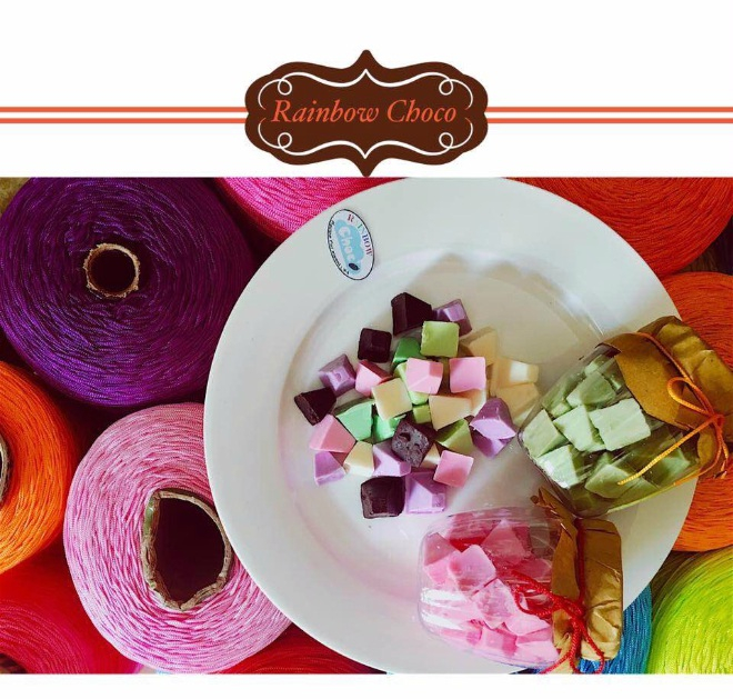 Những viên socola Rainbow Choco - Một trải nghiệm không thể chối từ!