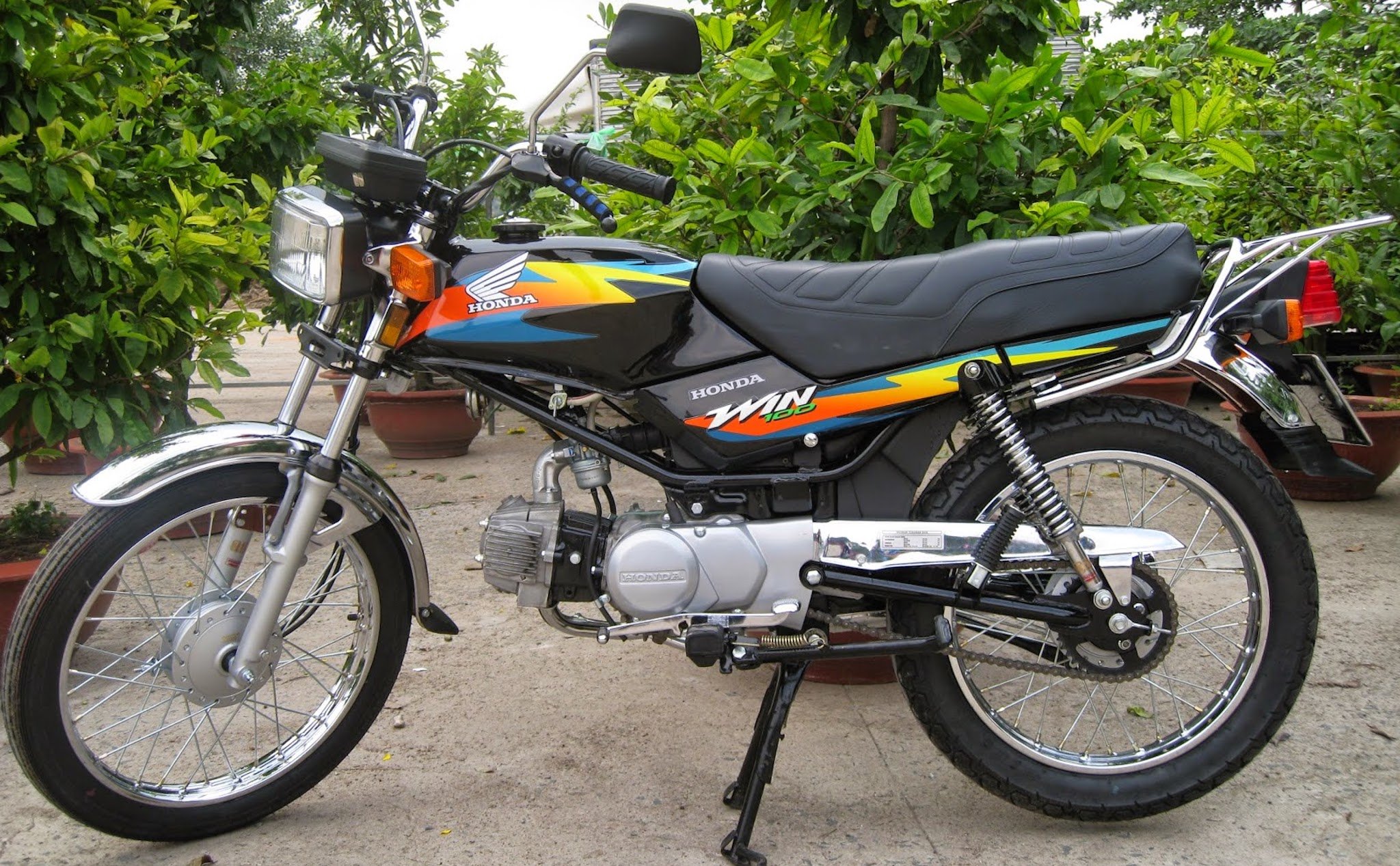 Tự làm - Lắp baga mũi cho xe Win 100 từ xe Dream, đơn giản và tiết kiệm ...