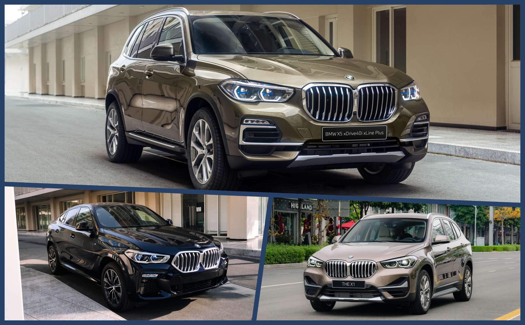 Khám phá về các mẫu xe trong dòng BMW X Series đang có mặt tại thị ...
