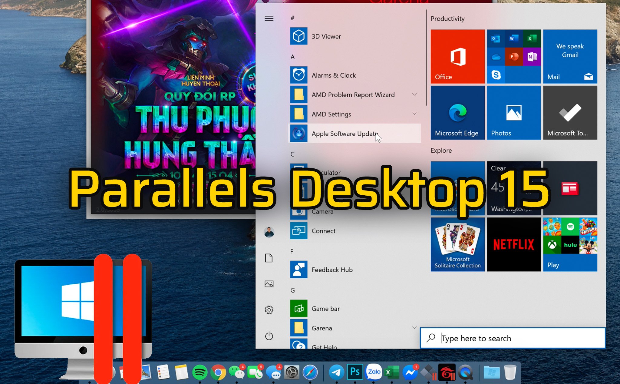 Khám phá Parallels Desktop 15: Khi Windows 10 hòa mình từ Boot Camp ...
