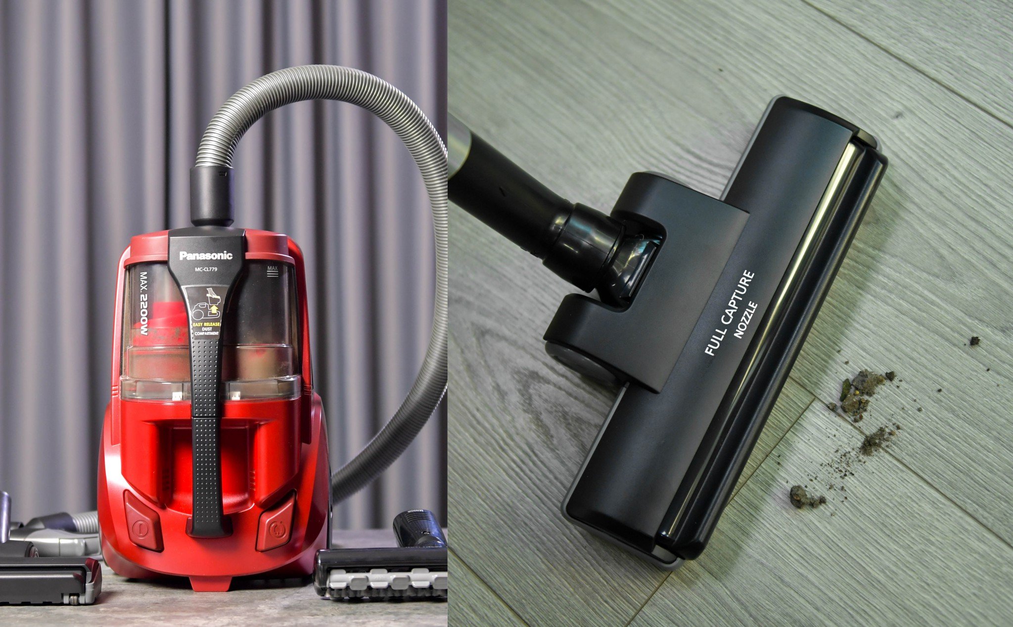 Đánh giá máy hút bụi Panasonic Mega Cyclone: thiết kế nhỏ gọn, đa đầu ...