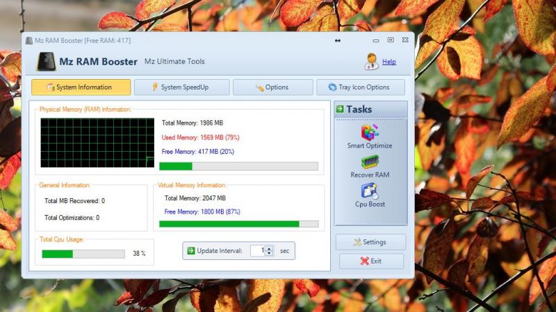 Enhance your system performance with Mz RAM Booster.