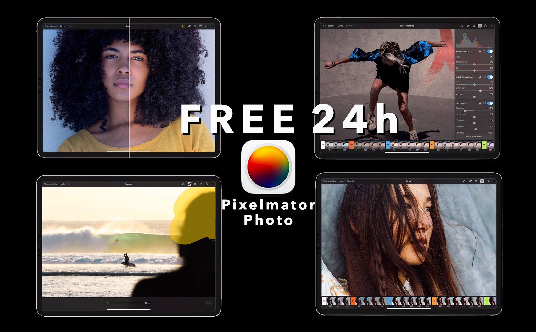Ưu đãi đặc biệt: Pixelmator Photo cho iPad - Miễn phí ngay!