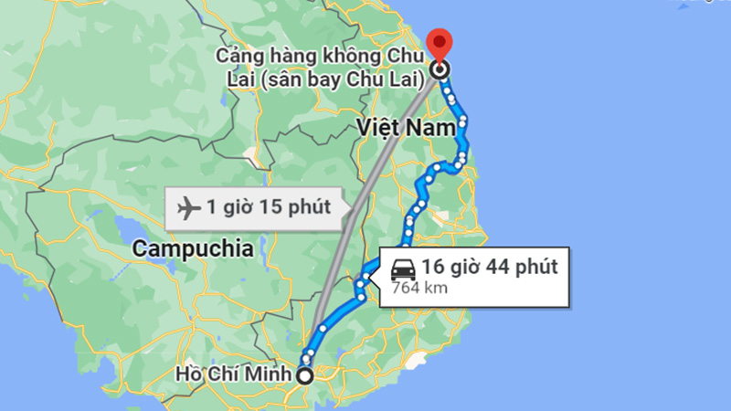 [NEW] Saigon Chu Lai Distance - Mytour - Mytour