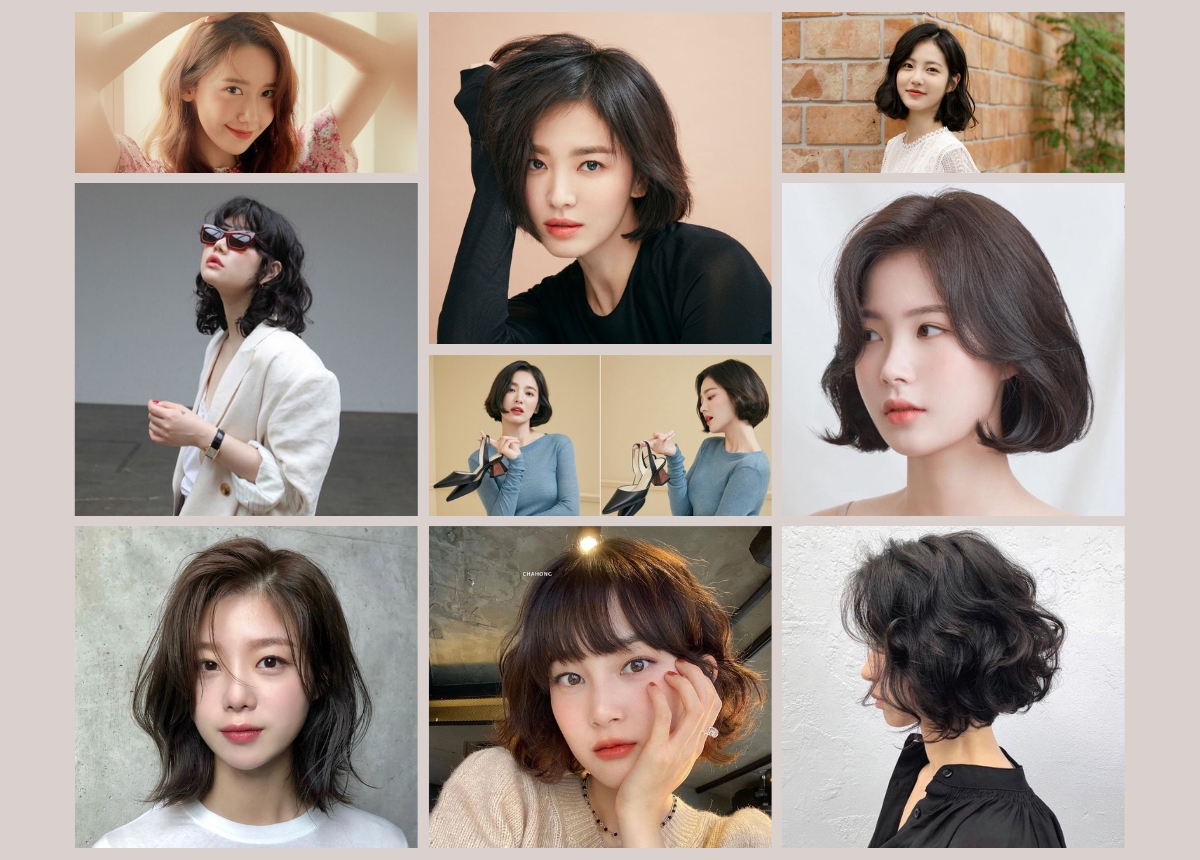 Chic Shoulder-Length Curly Hairstyles for Round Faces | Mytour