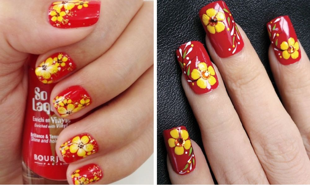 Chic and Elegant Floral Nail Designs for 2024 | Mytour
