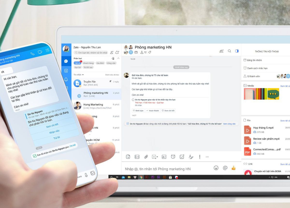 3 Quick Ways to Send Files via Zalo on Phone and Computer | Mytour