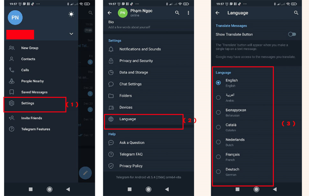 Guide to Installing Telegram in Vietnamese on Android, PC | Mytour