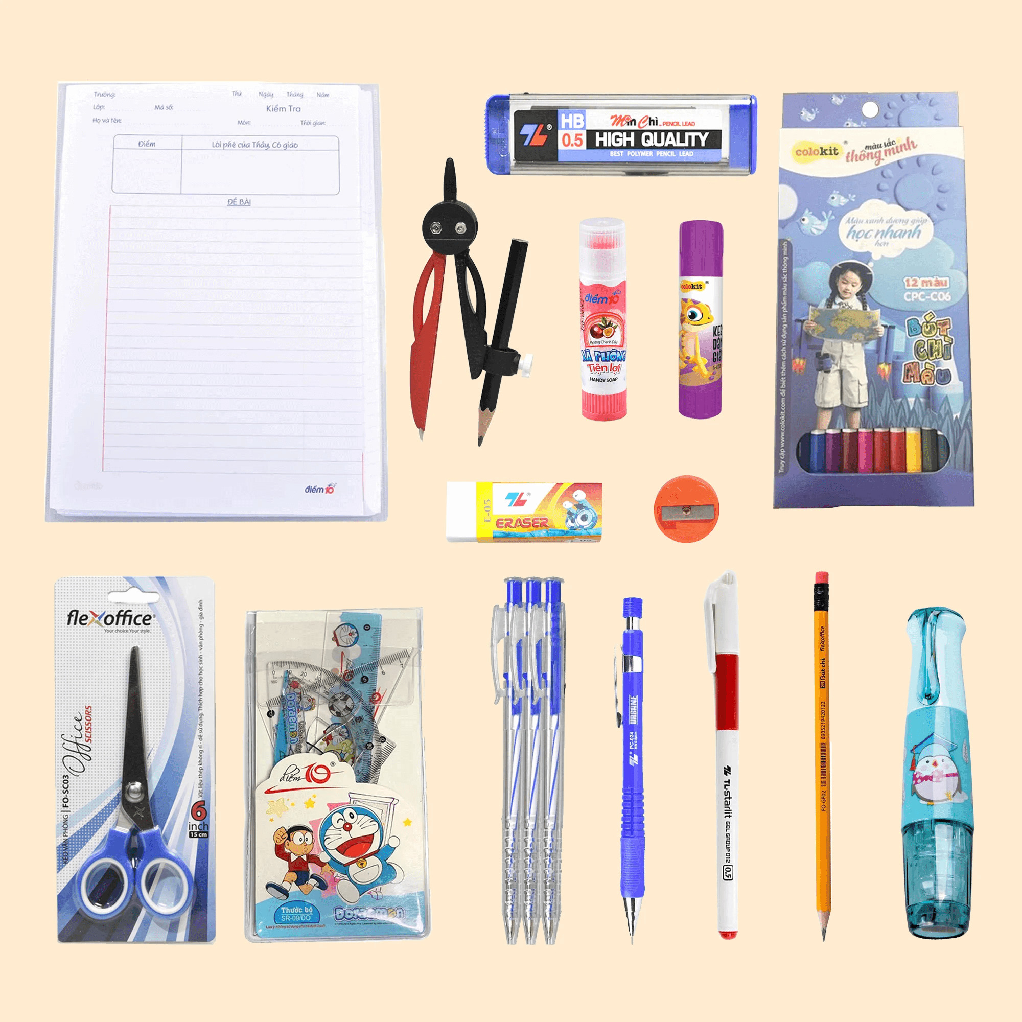 What does a set of study tools include? Suitable for what age of ...