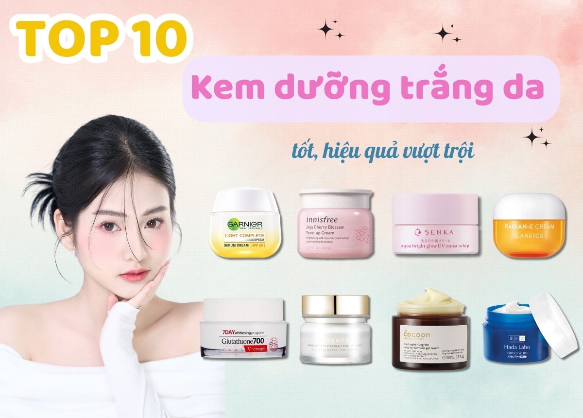 TOP 10 Effective, Best Whitening Face Creams 2024 | Mytour