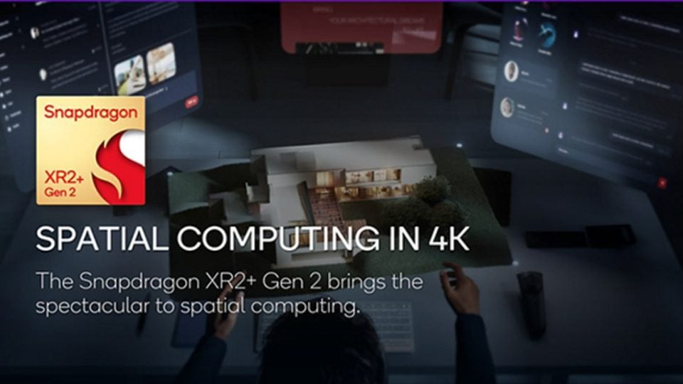 Qualcomm unveils Snapdragon XR2+ Gen 2 processor: Supports 4.3K display ...