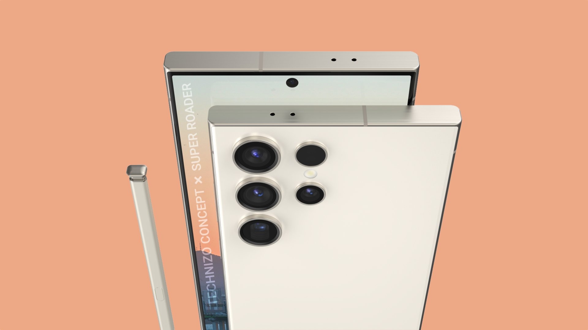 Introducing the design of the S Pen for Galaxy S24 Ultra