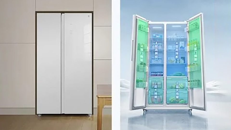 Xiaomi introduces the MIJIA 610L Ice Crystal White refrigerator with 20 ...
