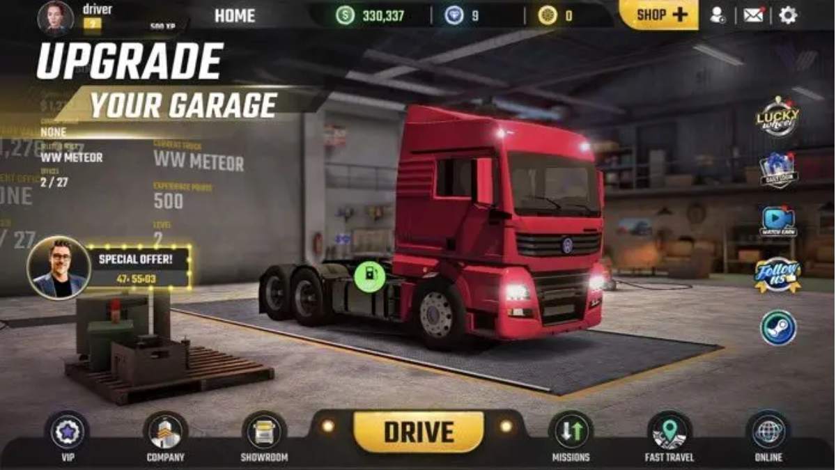 Download Truck Simulator World to play on Android, iOS, PC