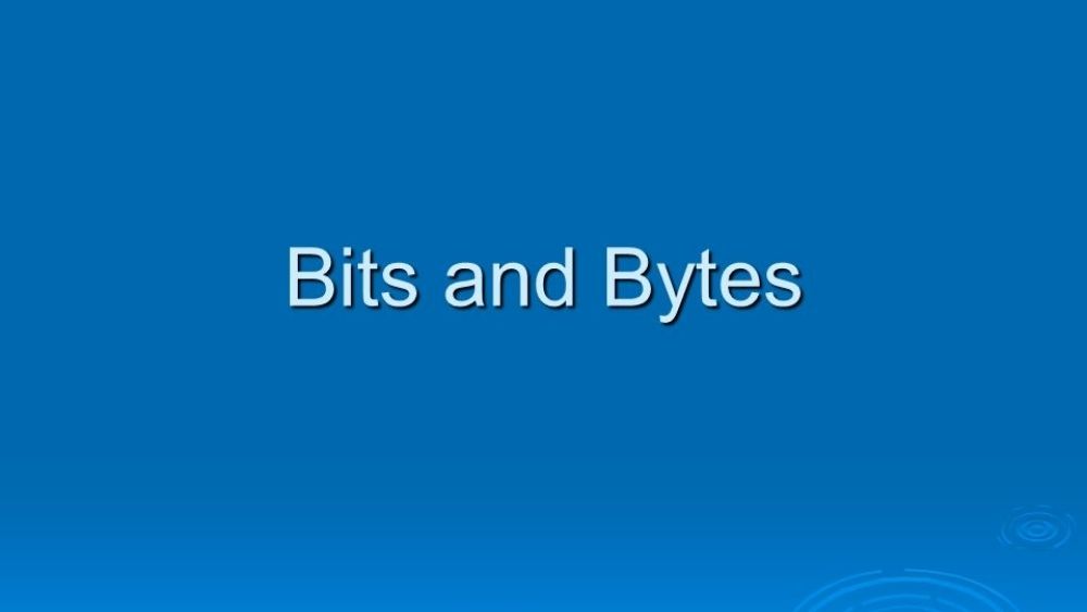 Understanding Byte and Bit Equivalence