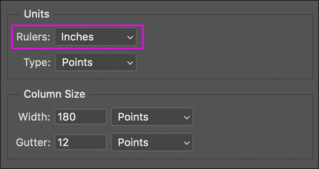 Changing Measurement Units in Adobe Photoshop and Illustrator