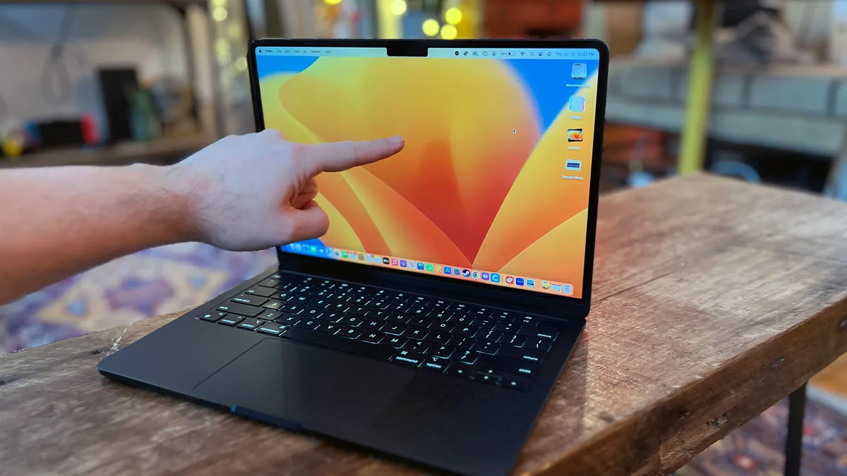 What will the first touch-enabled MacBook from Apple look like?