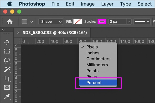 Changing Measurement Units in Adobe Photoshop and Illustrator