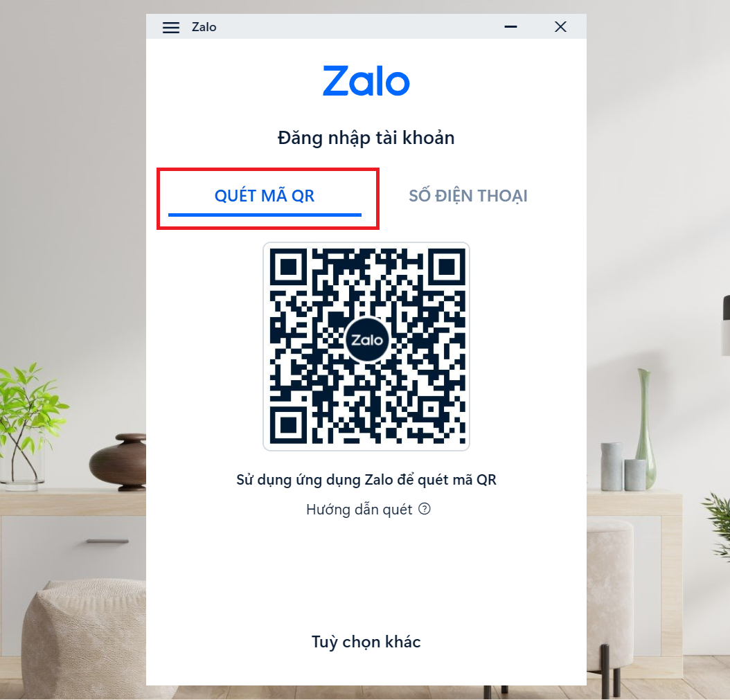 Sign in to Zalo using QR code on your phone, no verification code required | Mytour