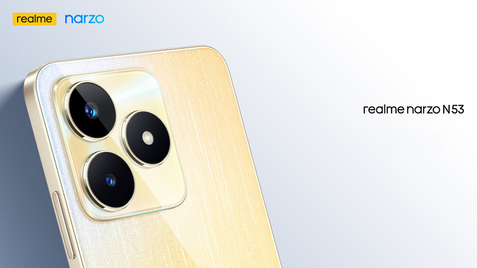 Details about Realme Narzo N53 battery, charging speed, and main camera ...