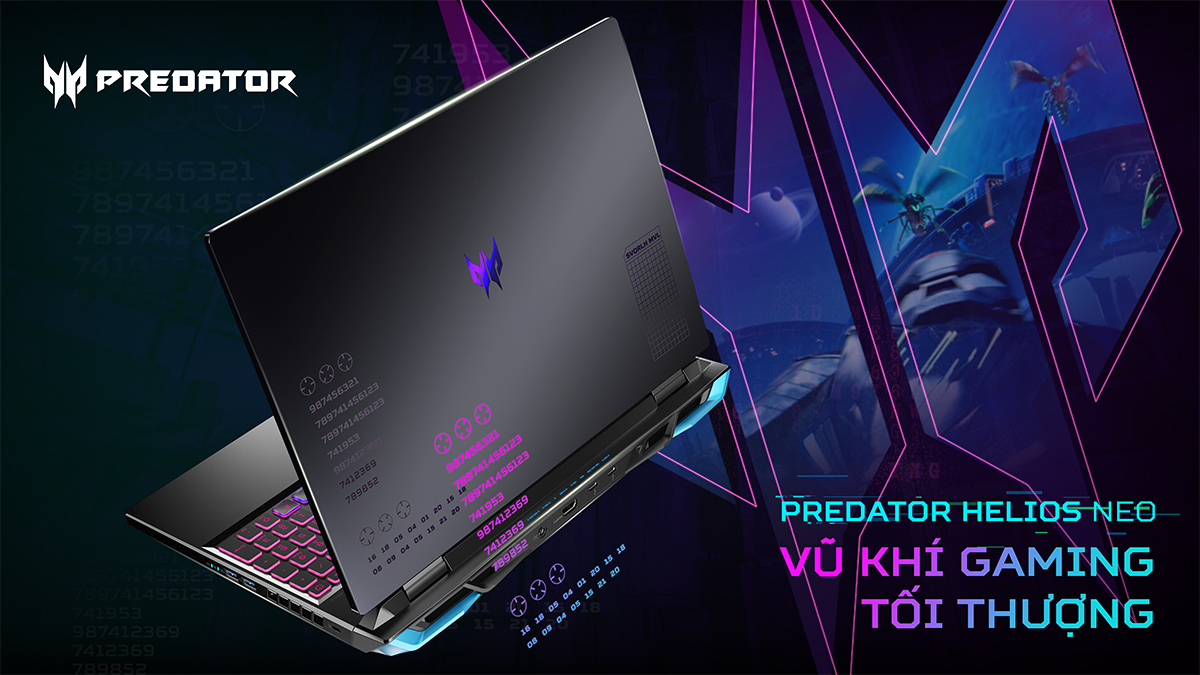 Acer unveils high-end gaming laptop Predator Helios Neo 16 featuring ...